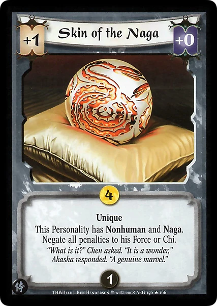 Skin of the Naga/card | L5r: Legend of the Five Rings Wiki | Fandom