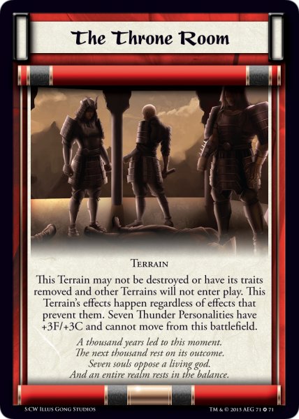 The Throne Roomcard L5r Legend Of The Five Rings Wiki Fandom