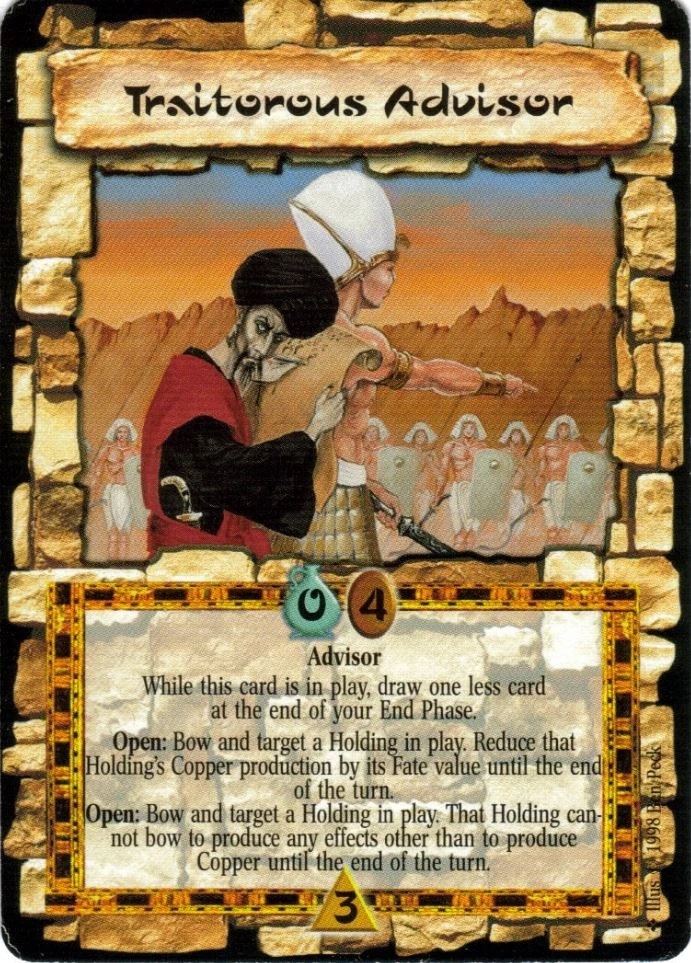 Traitorous Advisor/card | L5r: Legend of the Five Rings Wiki | Fandom