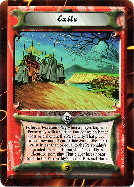 Exile/card | L5r: Legend of the Five Rings Wiki | Fandom