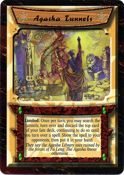 Agasha Tunnels/card | L5r: Legend of the Five Rings Wiki | Fandom