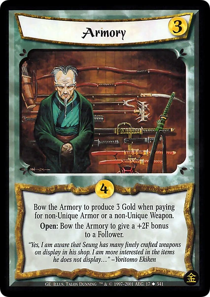 Armory/card2 | L5r: Legend of the Five Rings Wiki | Fandom