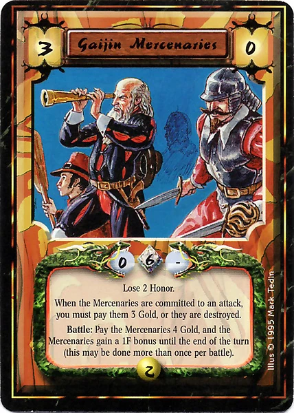 Gaijin Mercenaries/card | L5r: Legend of the Five Rings Wiki | Fandom