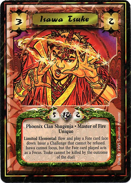 Isawa Tsuke/card | L5r: Legend of the Five Rings Wiki | Fandom