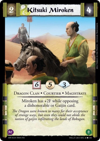 Kitsuki Miroken/card | L5r: Legend of the Five Rings Wiki | Fandom