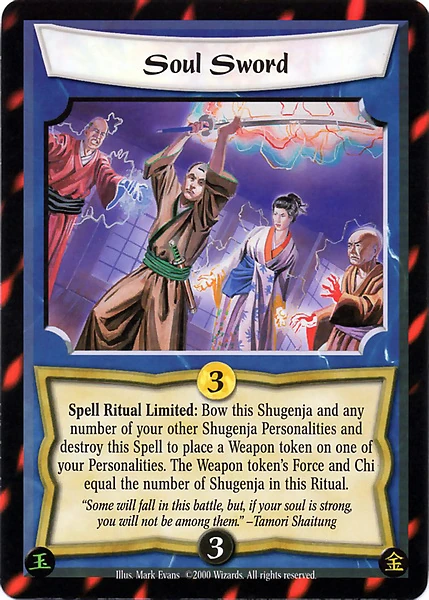 Soul Sword/card | L5r: Legend of the Five Rings Wiki | Fandom