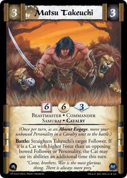 Matsu Takeuchi/card | L5r: Legend of the Five Rings Wiki | Fandom