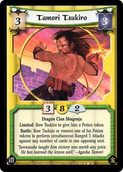 Tamori Tsukiro/card | L5r: Legend of the Five Rings Wiki | Fandom
