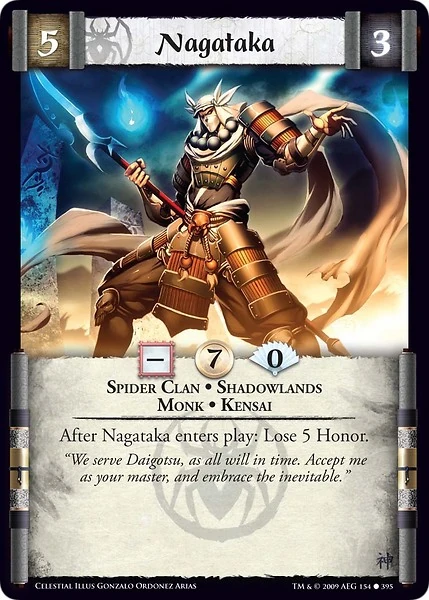 Nagataka/card | L5r: Legend of the Five Rings Wiki | Fandom