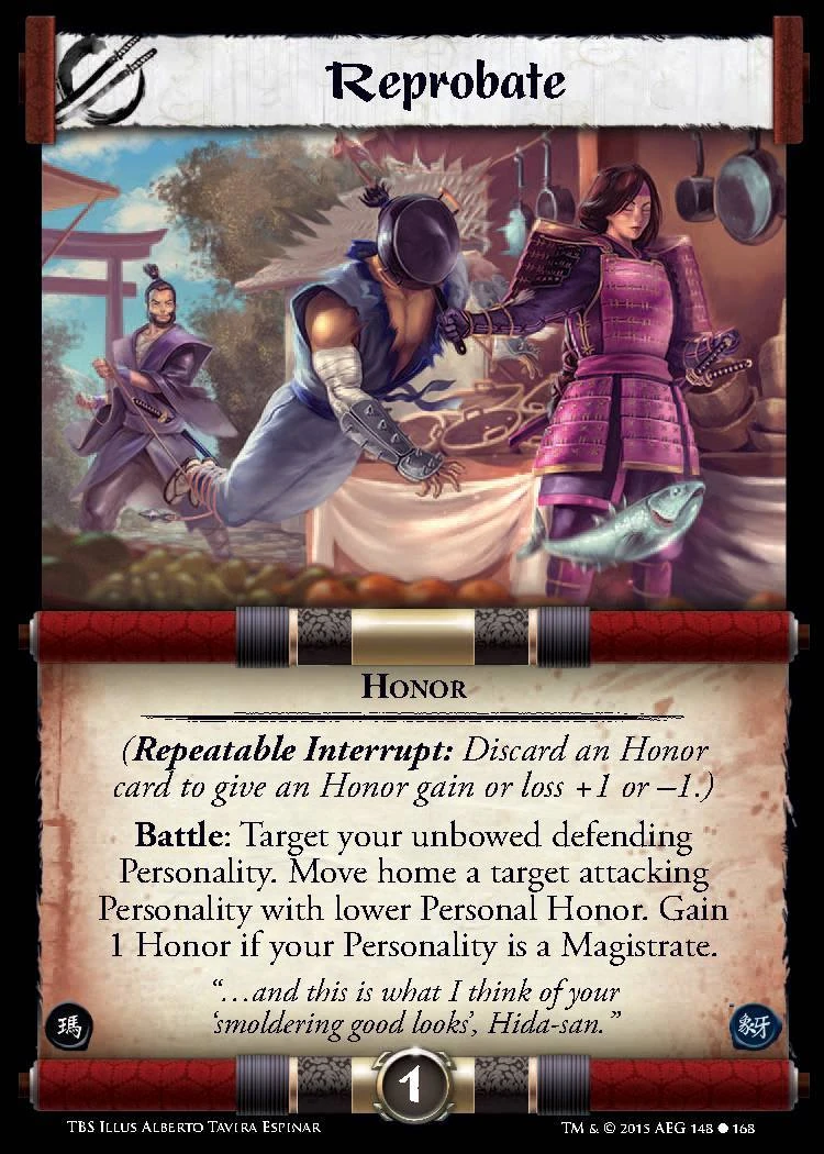 Reprobate/card | L5r: Legend of the Five Rings Wiki | Fandom