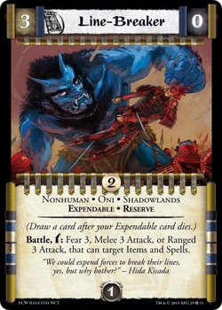 Line-Breaker/card | L5r: Legend of the Five Rings Wiki | Fandom