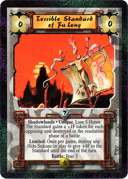 Terrible Standard of Fu Leng/card2 | L5r: Legend of the Five Rings Wiki ...