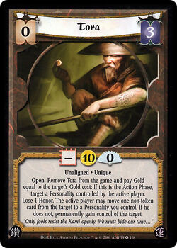 Tora/card | L5r: Legend of the Five Rings Wiki | Fandom
