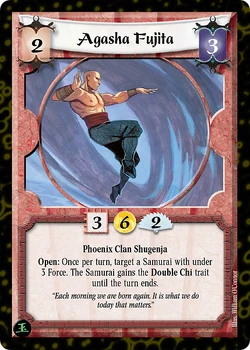 Agasha Fujita/card | L5r: Legend of the Five Rings Wiki | Fandom