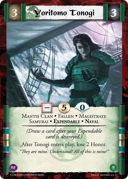 Yoritomo Tonogicard L5r Legend Of The Five Rings Wiki Fandom