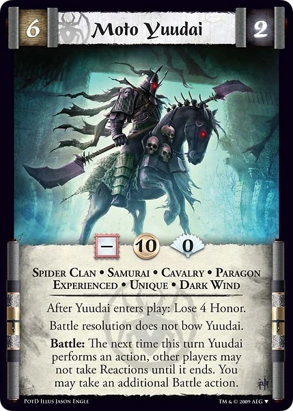 Moto Yuudai Exp/card | L5r: Legend of the Five Rings Wiki | Fandom