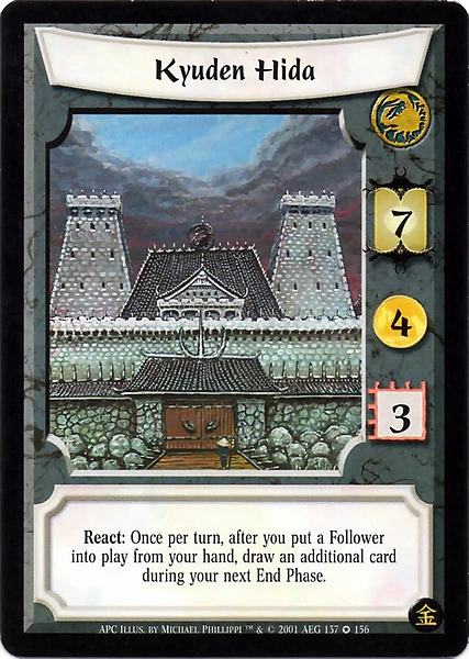 Kyuden Hida/card | L5r: Legend of the Five Rings Wiki | Fandom