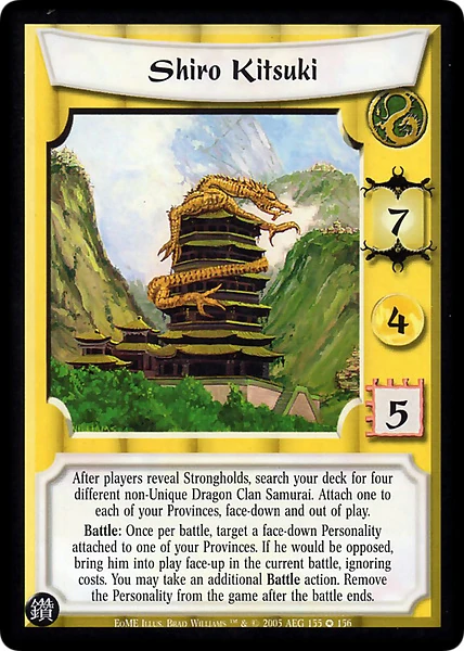 Shiro Kitsuki/card | L5r: Legend of the Five Rings Wiki | Fandom