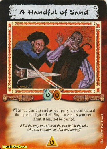 A Handful of Sand/card | L5r: Legend of the Five Rings Wiki | Fandom