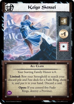 Keigo Sensei/card | L5r: Legend of the Five Rings Wiki | Fandom