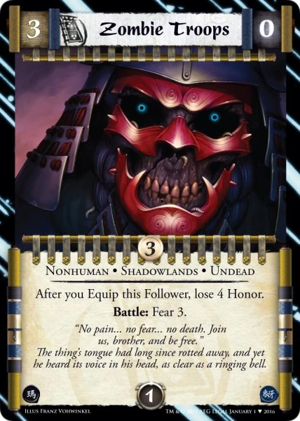 Zombie Troops/card3 | L5r: Legend of the Five Rings Wiki | Fandom