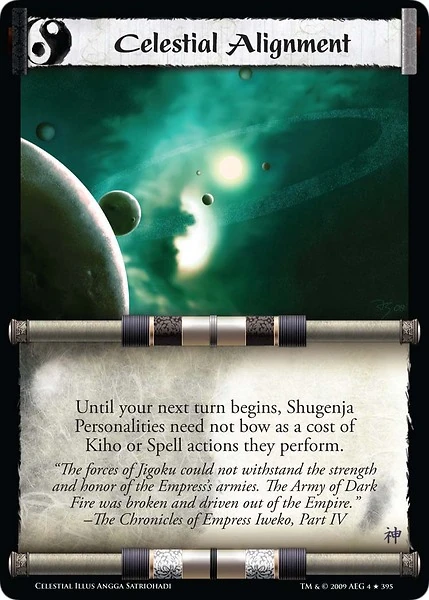 Celestial Alignment/card3 | L5r: Legend of the Five Rings Wiki | Fandom
