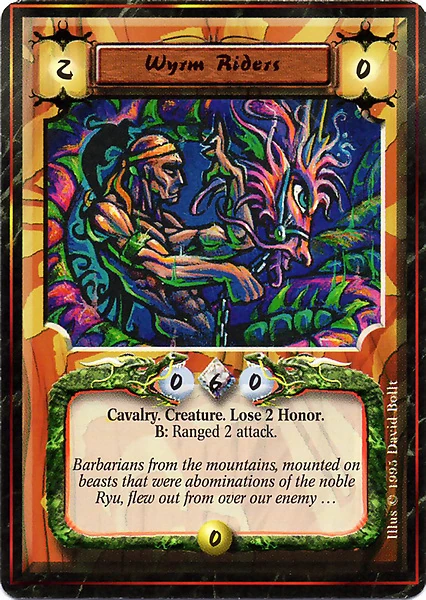 Wyrm Riders/card | L5r: Legend of the Five Rings Wiki | Fandom