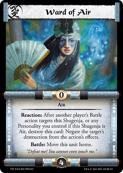 Ward of Air/card | L5r: Legend of the Five Rings Wiki | Fandom
