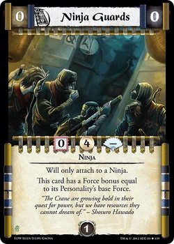 Ninja Guards/card | L5r: Legend of the Five Rings Wiki | Fandom