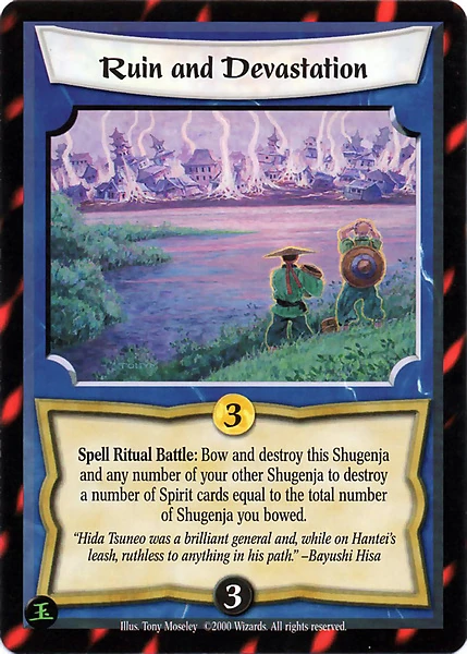 Ruin and Devastation/card | L5r: Legend of the Five Rings Wiki | Fandom