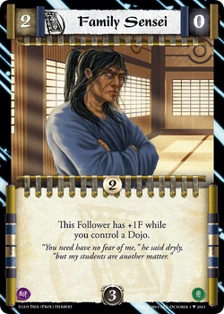 Family Sensei/card | L5r: Legend of the Five Rings Wiki | Fandom