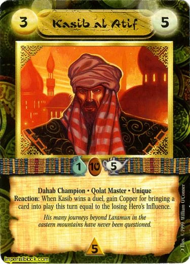 Kasib al Atif/card | L5r: Legend of the Five Rings Wiki | Fandom