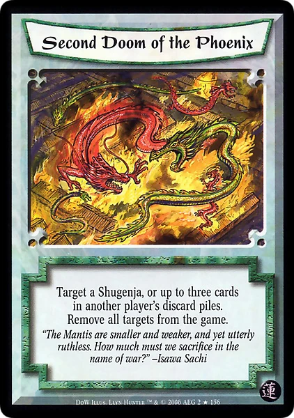 Second Doom of the Phoenix/card | L5r: Legend of the Five Rings Wiki ...