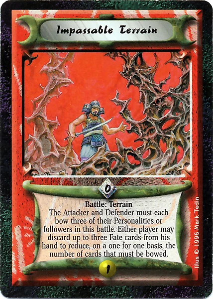 Impassable Terrain/card | L5r: Legend of the Five Rings Wiki | Fandom