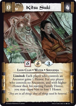 Kitsu Suki/card | L5r: Legend of the Five Rings Wiki | Fandom