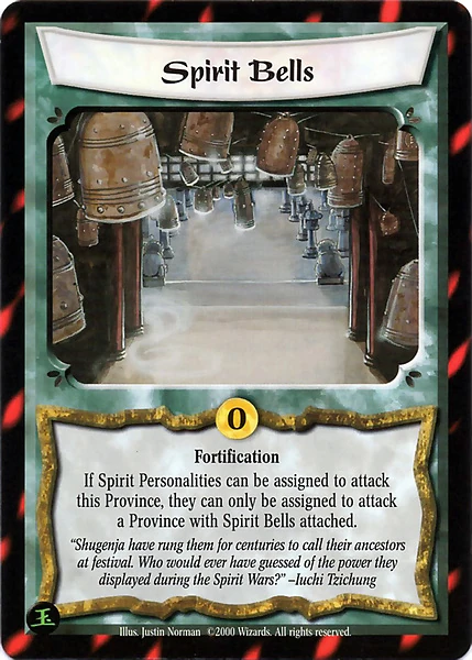 Spirit Bells/card | L5r: Legend of the Five Rings Wiki | Fandom