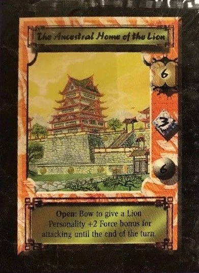 The Ancestral Home of the Lion/card4 | L5r: Legend of the Five Rings ...