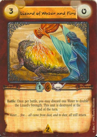Lizard of Water and Fire/card | L5r: Legend of the Five Rings Wiki | Fandom