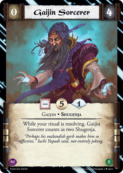 Gaijin Sorcerer/card | L5r: Legend of the Five Rings Wiki | Fandom