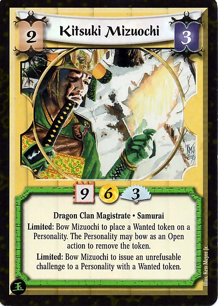 Kitsuki Mizuochi/card | L5r: Legend of the Five Rings Wiki | Fandom
