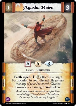 Agasha Beiru/card | L5r: Legend of the Five Rings Wiki | Fandom