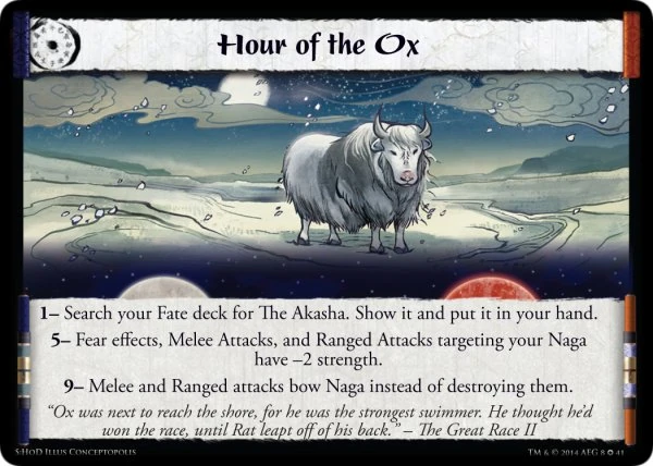 Hour of the Ox/card | L5r: Legend of the Five Rings Wiki | Fandom
