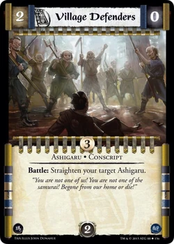 Village Defenders/card | L5r: Legend of the Five Rings Wiki | Fandom
