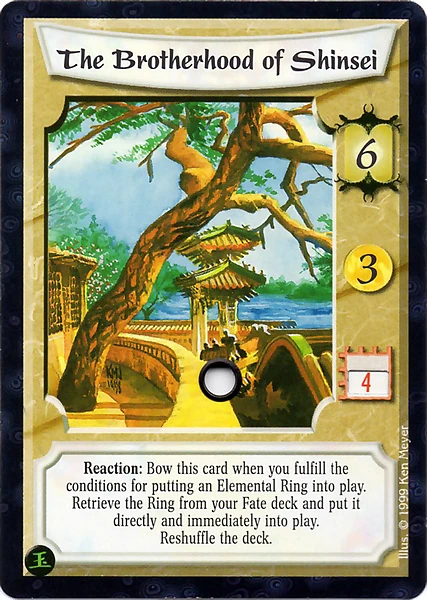 The Brotherhood of Shinsei/card4 | L5r: Legend of the Five Rings Wiki ...