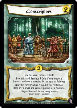 Conscriptors/card | L5r: Legend of the Five Rings Wiki | Fandom