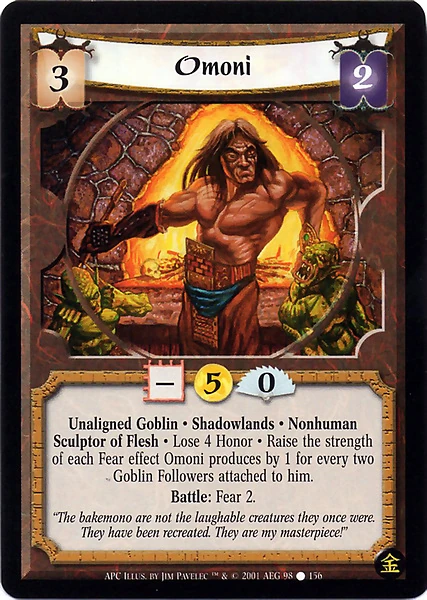 Omoni/card | L5r: Legend of the Five Rings Wiki | Fandom
