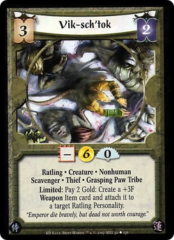 Vik-sch'tok/card | L5r: Legend of the Five Rings Wiki | Fandom