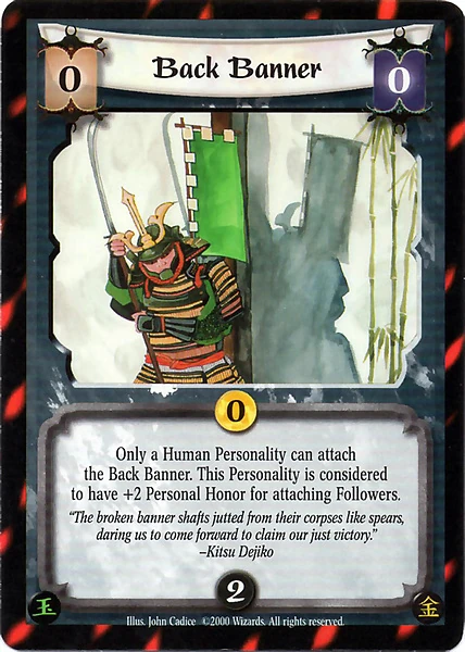 Back Banner/card | L5r: Legend of the Five Rings Wiki | Fandom
