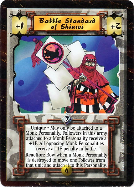 Battle Standard of Shinsei/card | L5r: Legend of the Five Rings Wiki ...