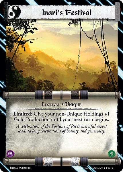 Inari's Festival/card | L5r: Legend of the Five Rings Wiki | Fandom